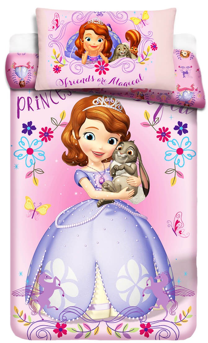 Sofia The First Bedding Queen Size - Hanaposy
